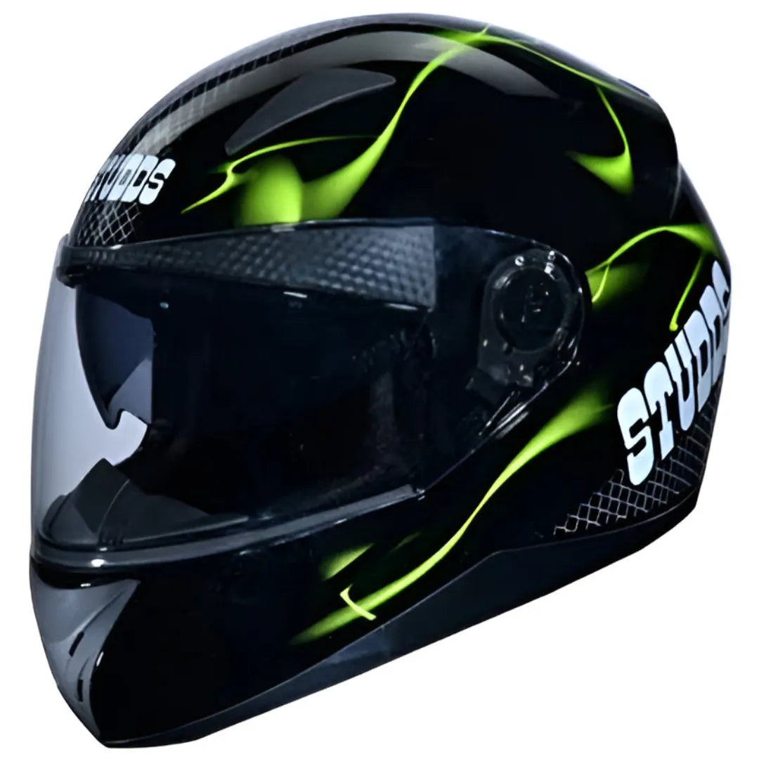 STUDDS Shifter D5 Black N5 Full Face Helmet – Sparkly Helmets